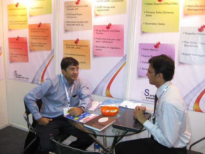 CPhI, 2011 - Business and GxP compliant solutions, services by Sarjen